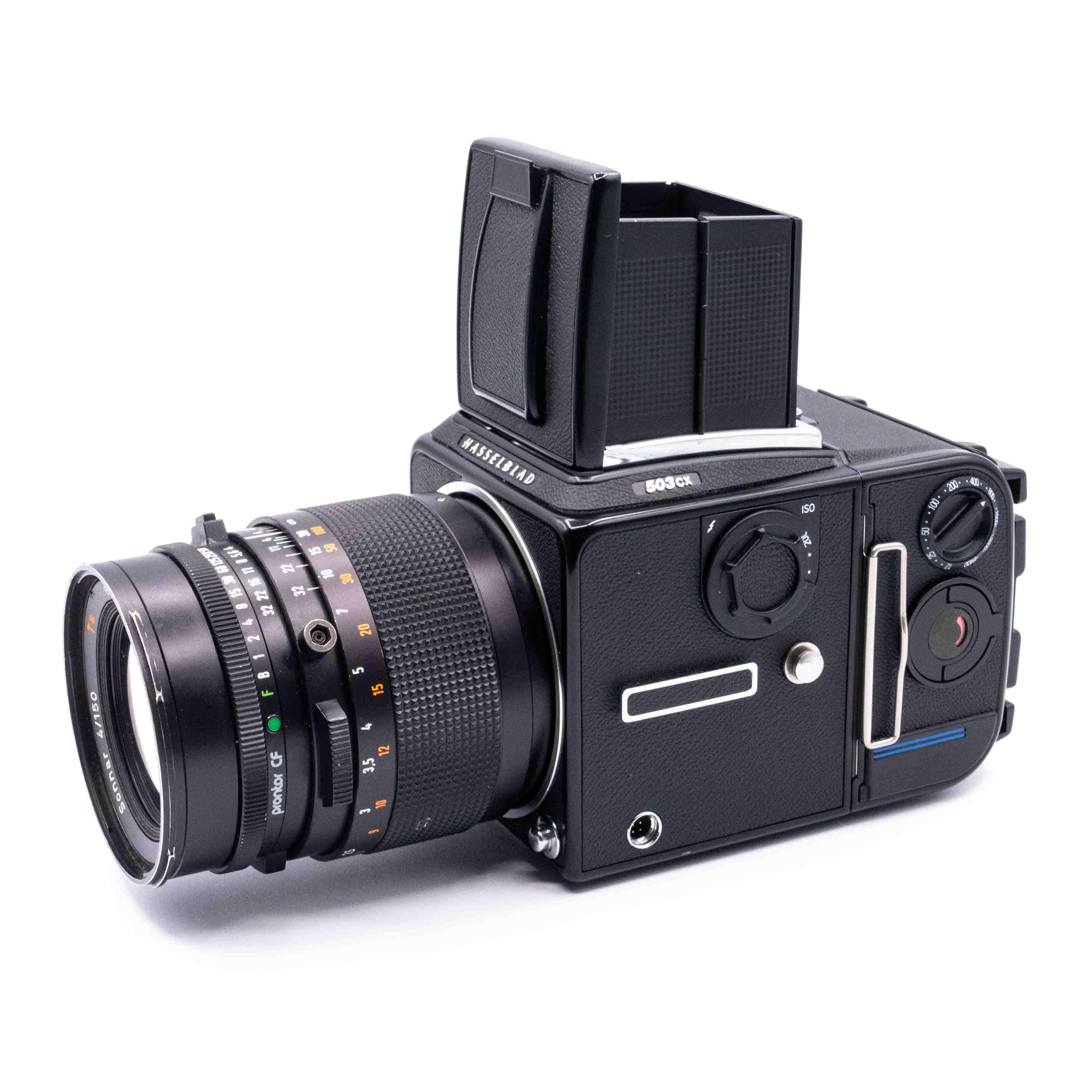 Used Hasselblad 503cx w/ 150mm f4 T* + E12 Back – KameraHaus
